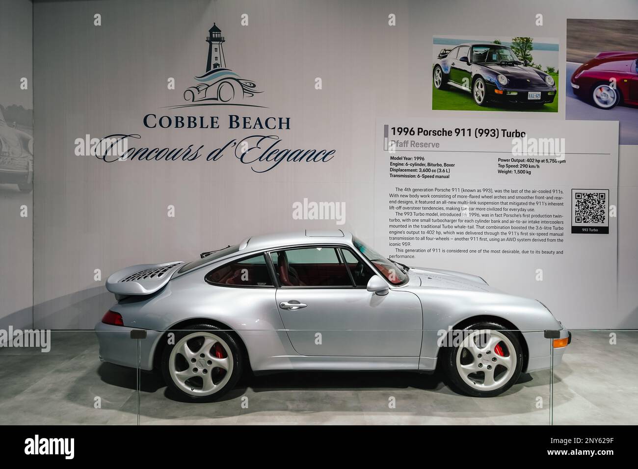 1996 porsche 911 993 turbo in silver Stock Photo - Alamy