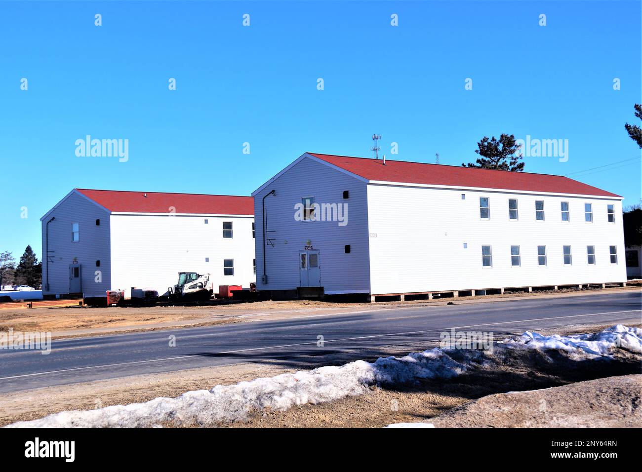Contractors with JMJ Construction of New Lisbon, Wis., prepare World ...