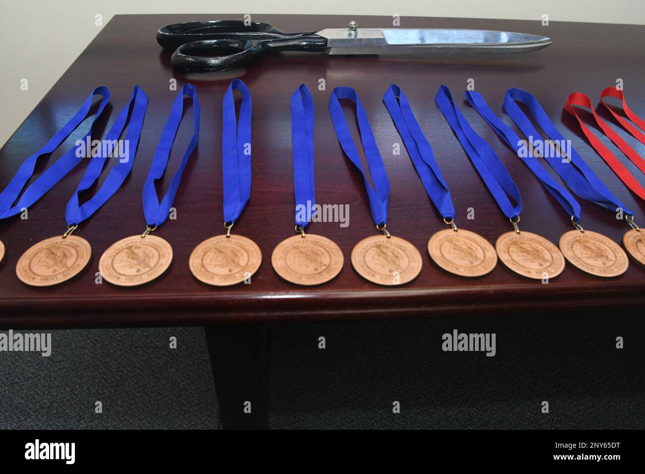 ROBINS AIR FORCE BASE, Ga. - Medallions created for members of the 78th ...