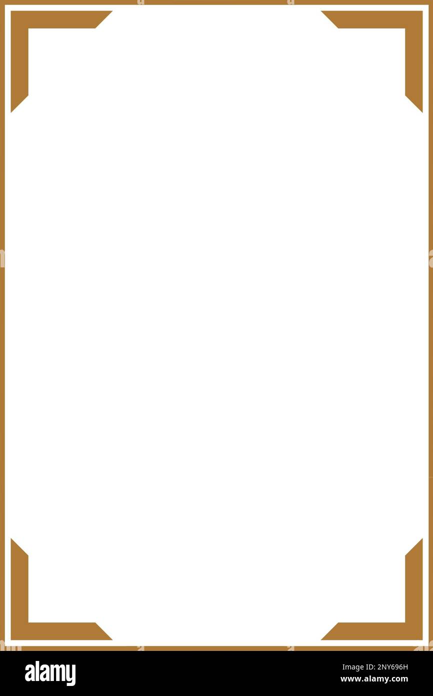 Artistic horizontal border and frame Stock Photo - Alamy