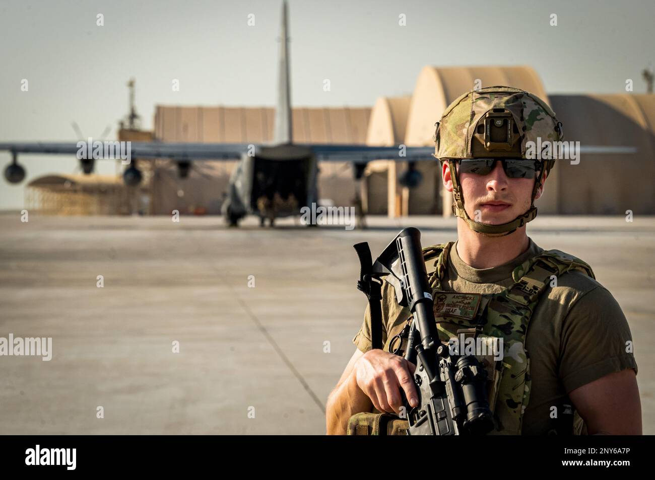 U.S. Air Force Senior Airman Joshua Martin, 380th Expeditionary ...