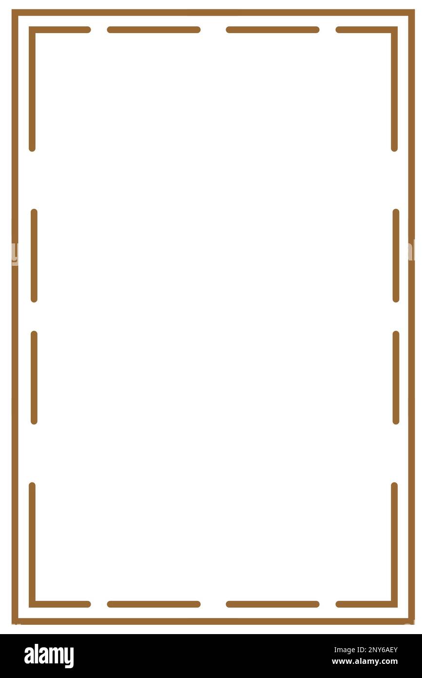 Artistic horizontal border and frame Stock Photo - Alamy