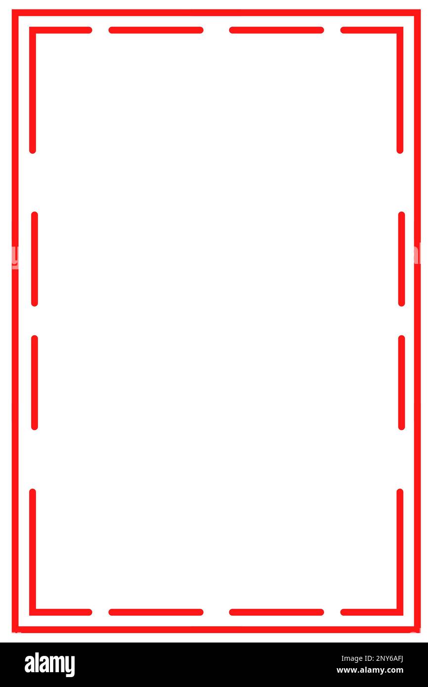 Artistic horizontal border and frame Stock Photo - Alamy