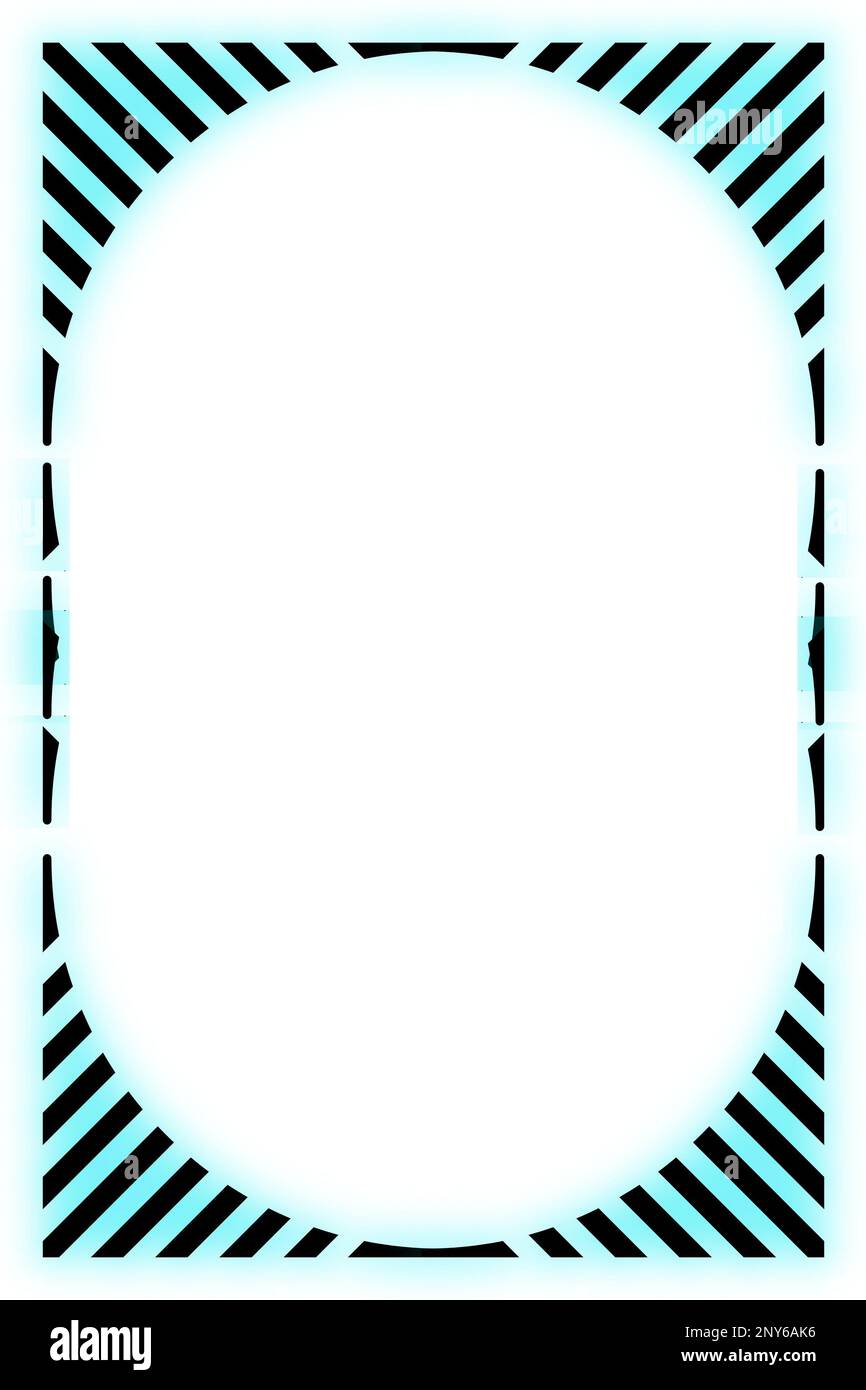 Artistic horizontal border and frame Stock Photo - Alamy