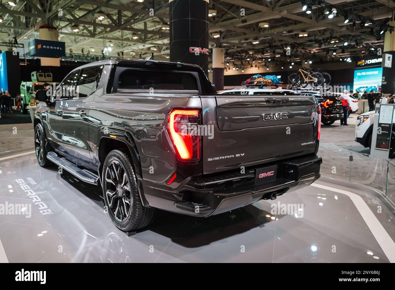 GMC Sierra EV, electric version of the popular GMC pickup truck, on ...