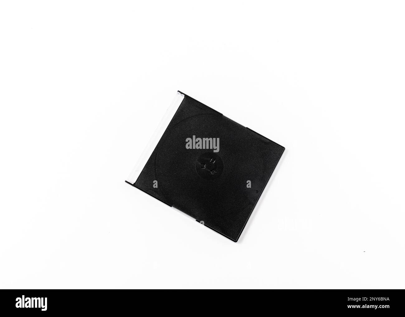 Blank cd cover isolated on white background Stock Photo - Alamy