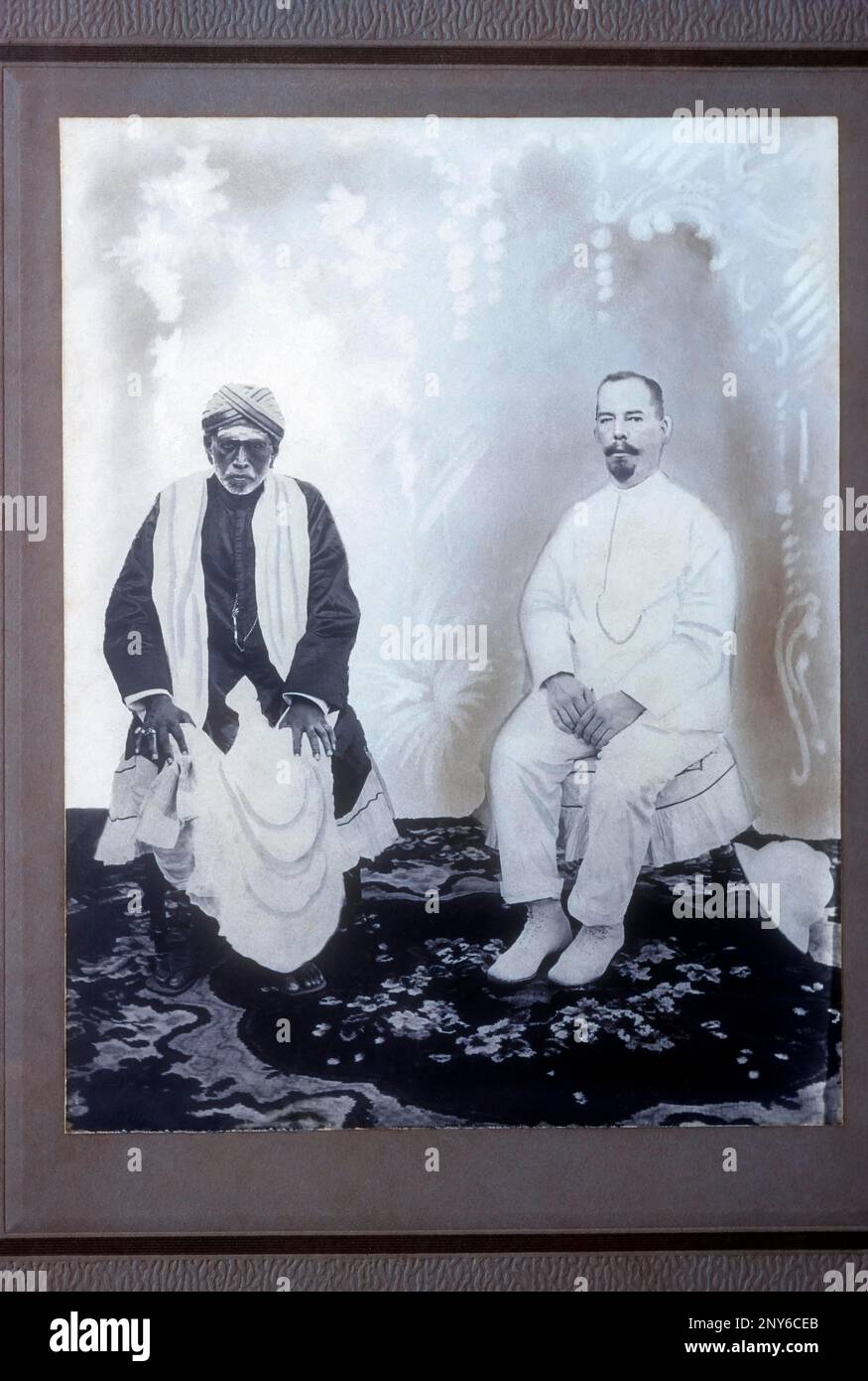 The Dutch banker visited chettinad 70 years old picture in a Nattukotai ...