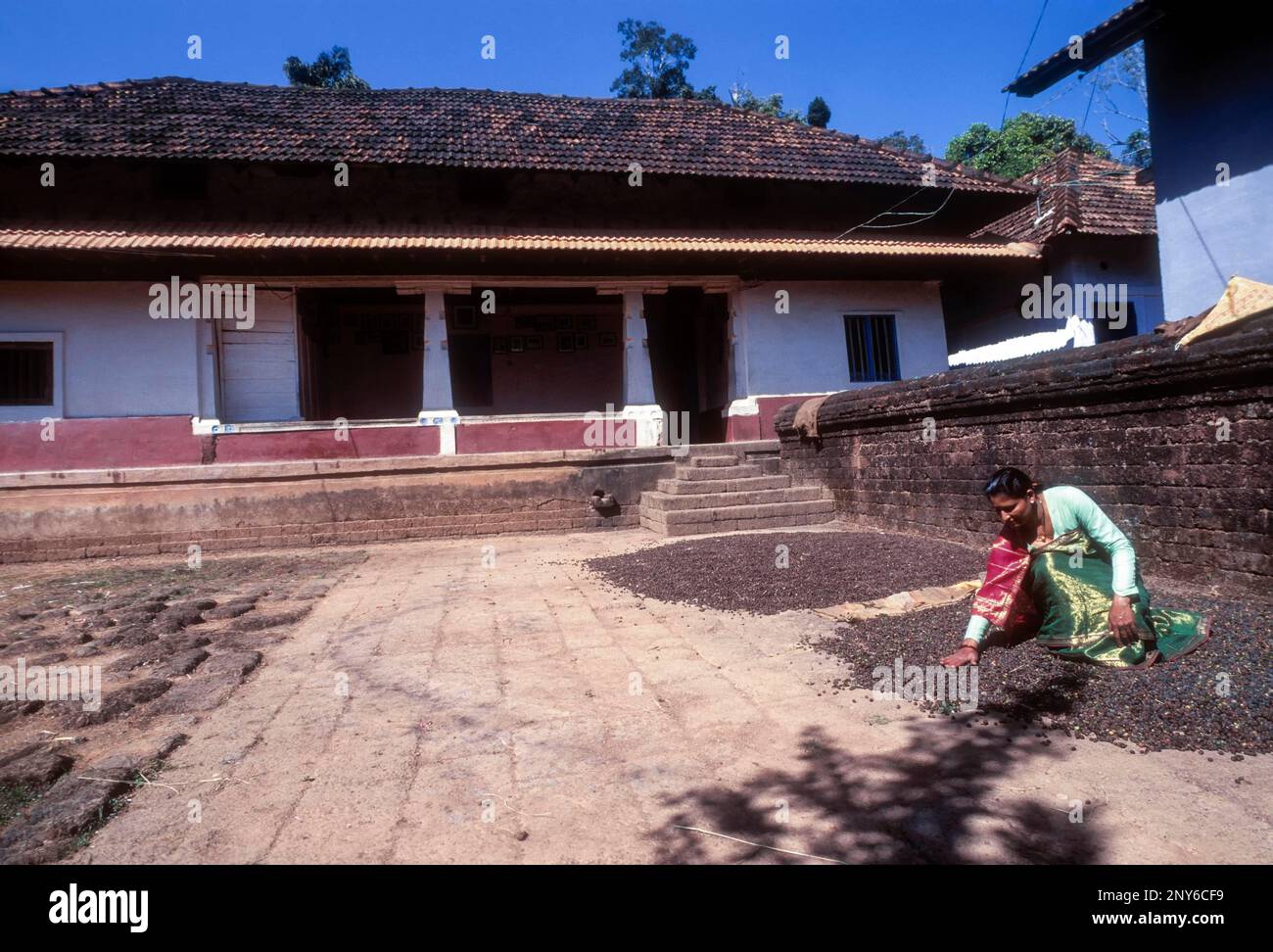 150 Years Old Kodava House in Kodagu, Coorg Karnataka, India Stock ...