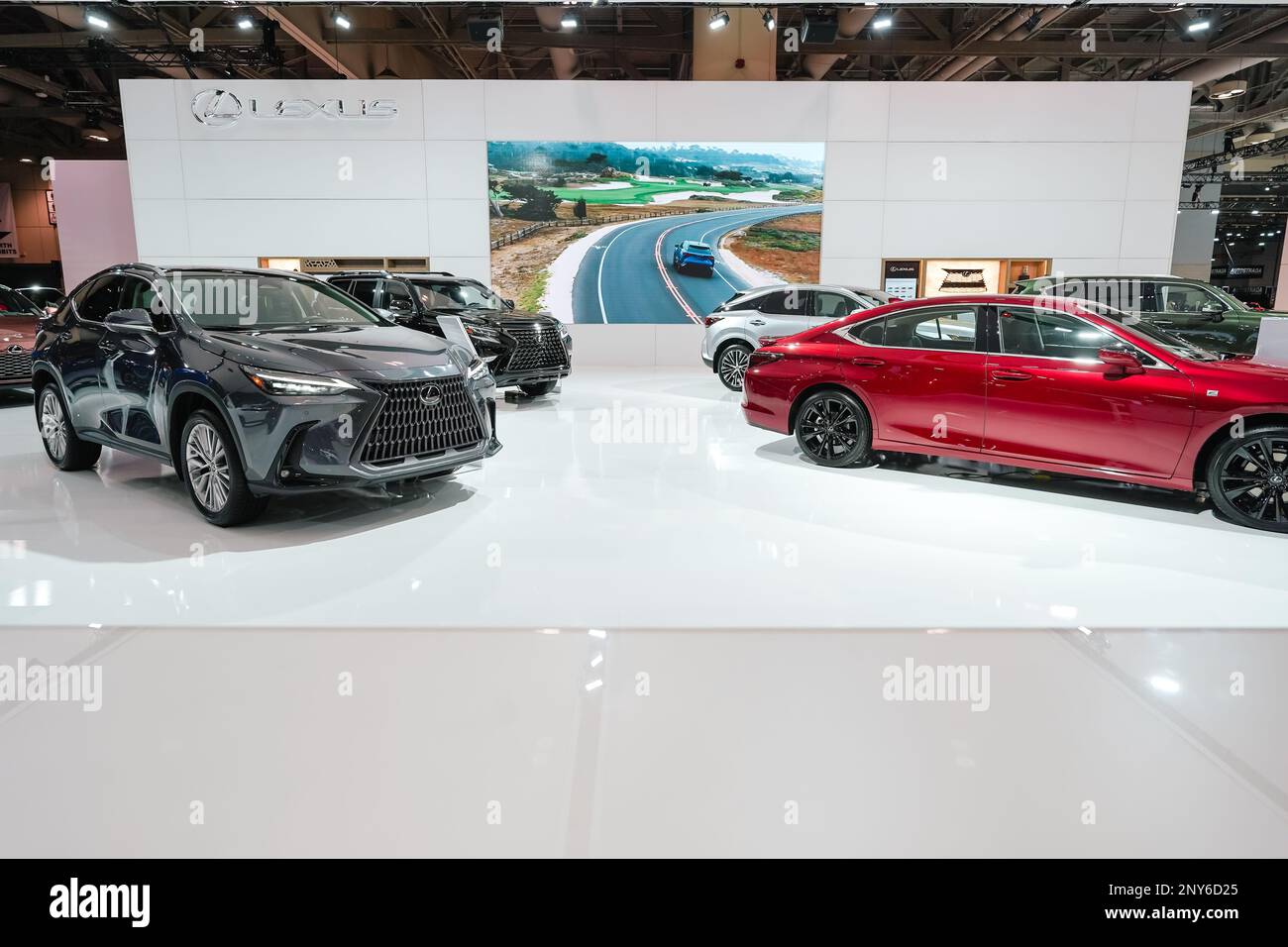 Car booth hi-res stock photography and images - Alamy