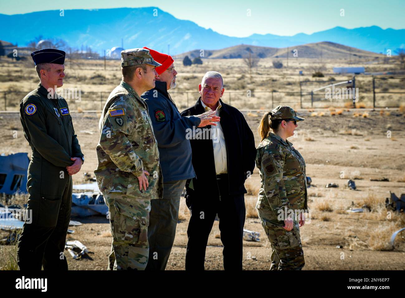 Mr. David Parker, Chief of Staff, and Col. Luis Rivero, U.S. Army ...