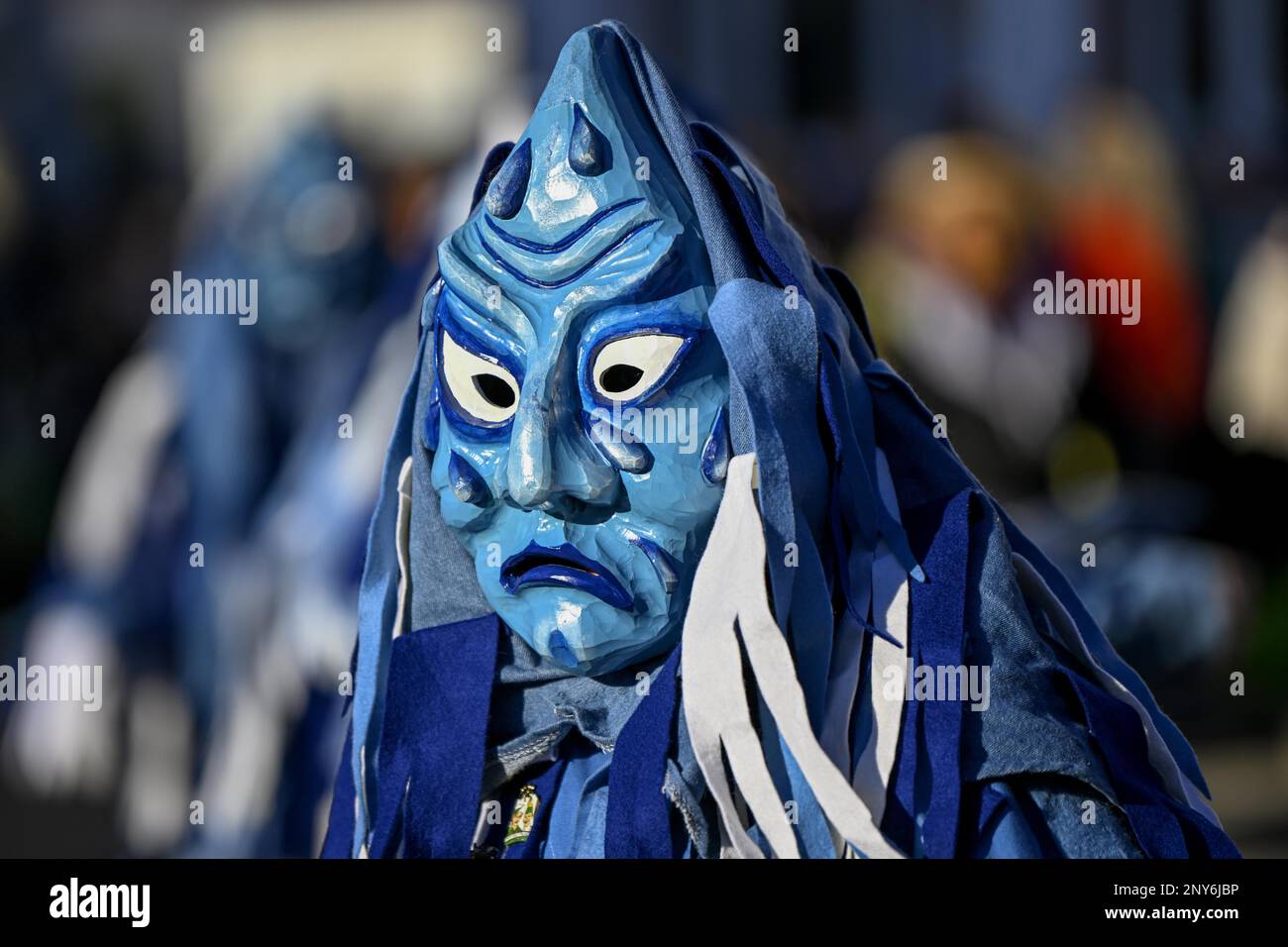 Quellgeister of the Petertaler Narrenzunft of 1906 at the Great ...