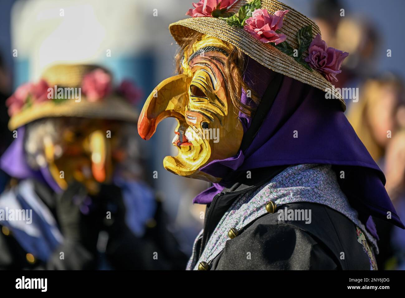 Peterstaler Witches of the Petertaler Narrenzunft of 1906 at the Great ...