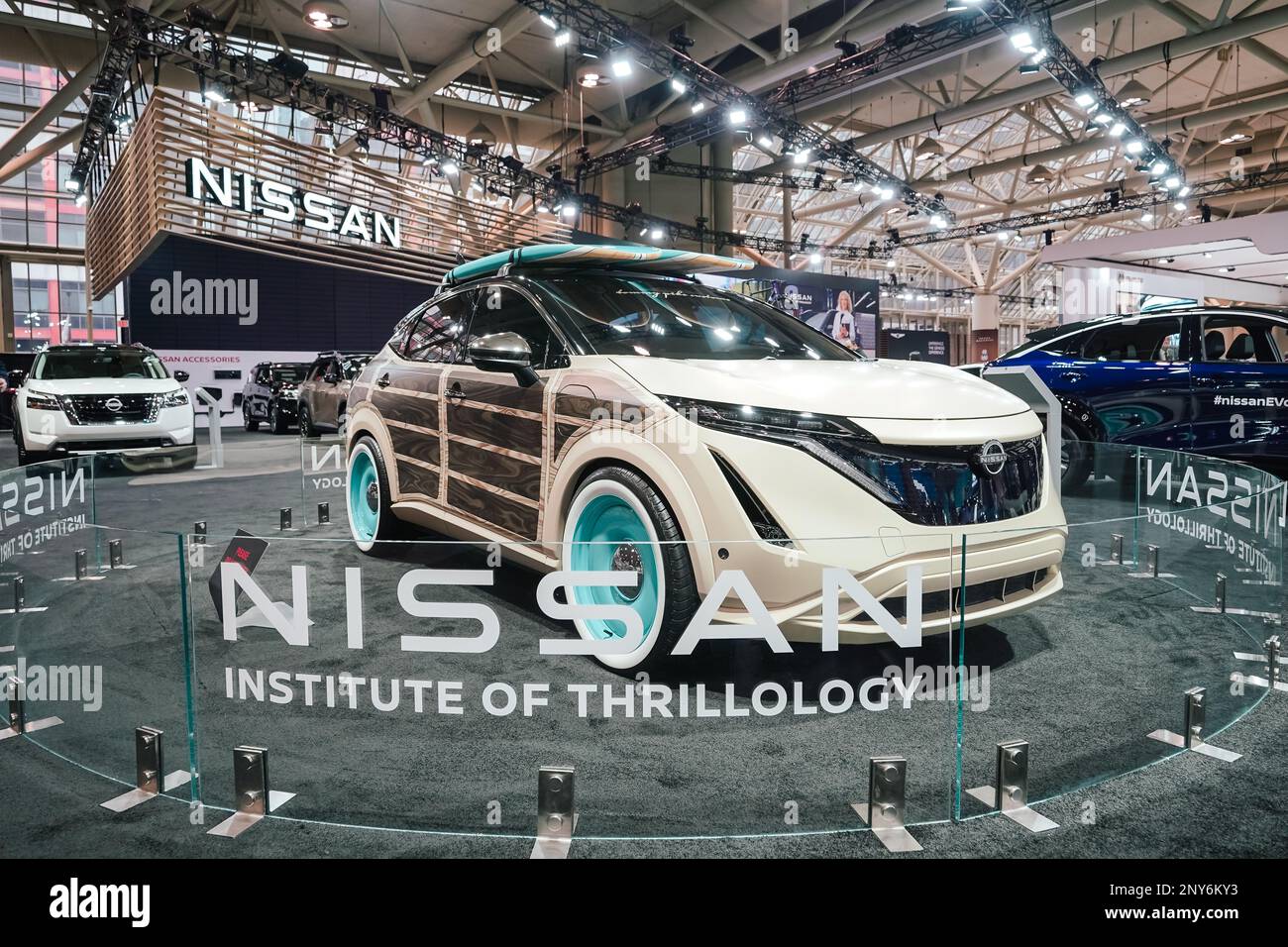 The Nissan Ariya is a battery electric compact crossover SUV produced ...