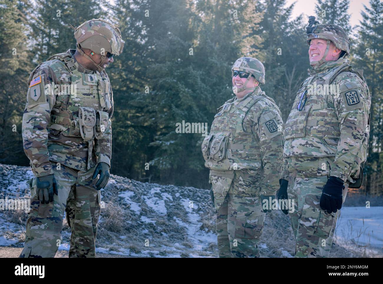 U.S. Army Col. Bruce Bredlow, 52nd Air Defense Artillery Brigade ...
