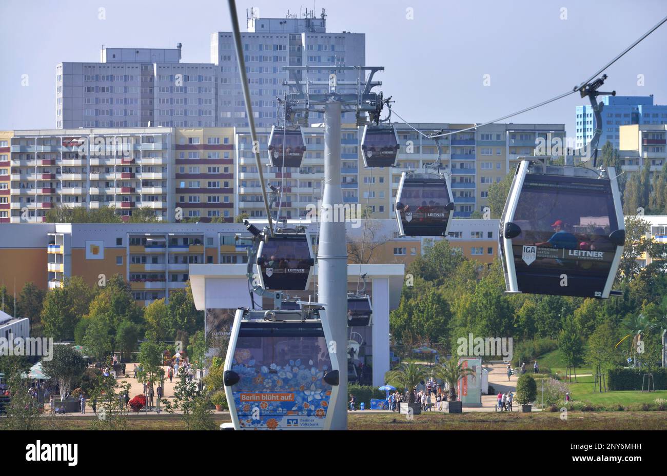 Cable car, IGA, International Garden Exhibition, Blumberger Damm ...