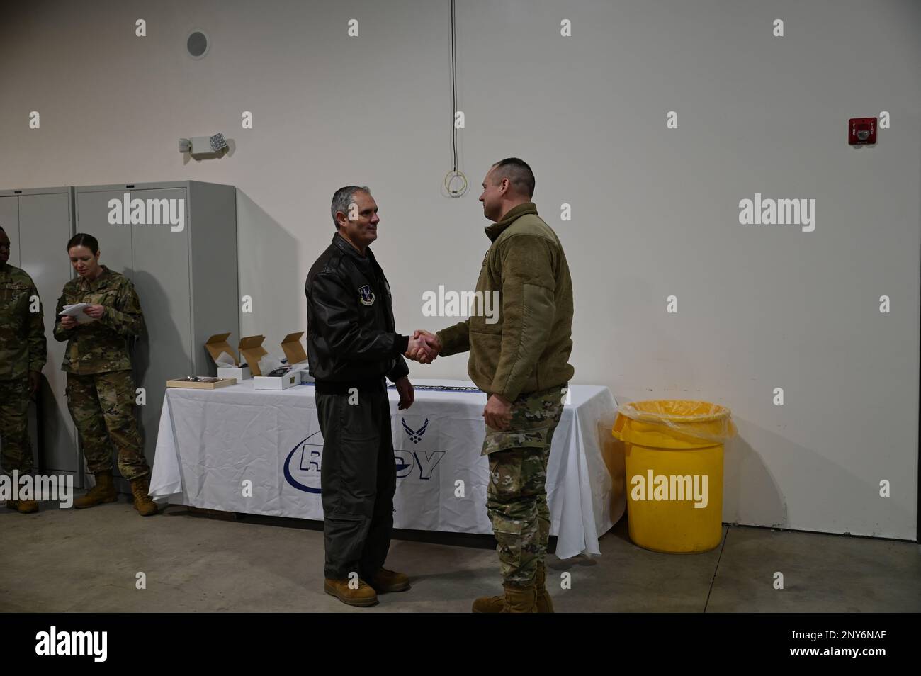Airmen from the 174th Attack Wing were coined by Colonel William J ...