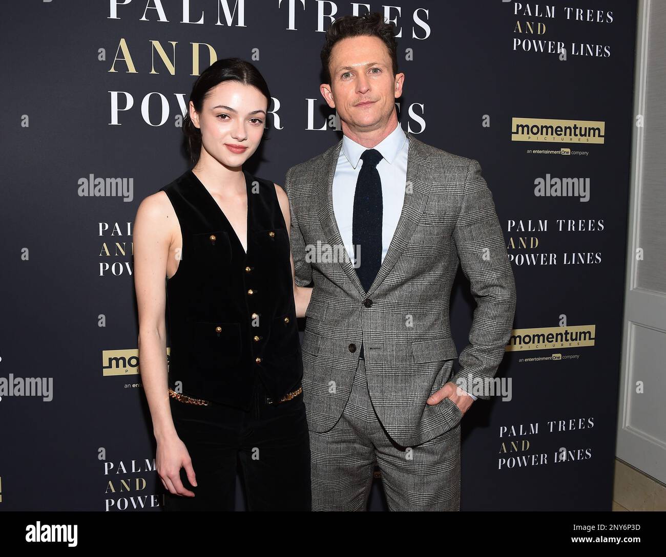West Hollywood, USA. 01st Mar, 2023. Lily McInerny and Jonathan Tucker ...