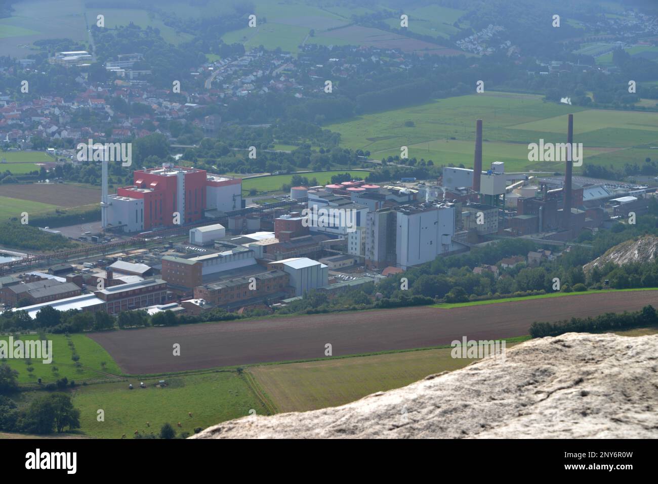 Potash and salts, Wintershall plant, Heringen, Hesse, Germany Stock ...