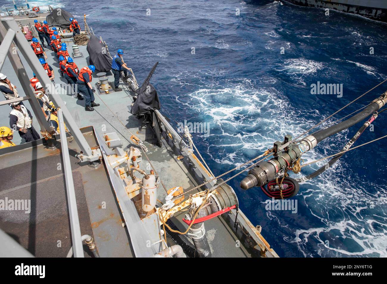 230203-N-SN516-1117 SOUTH CHINA SEA (Feb. 3, 2023) U.S. Navy Sailors ...