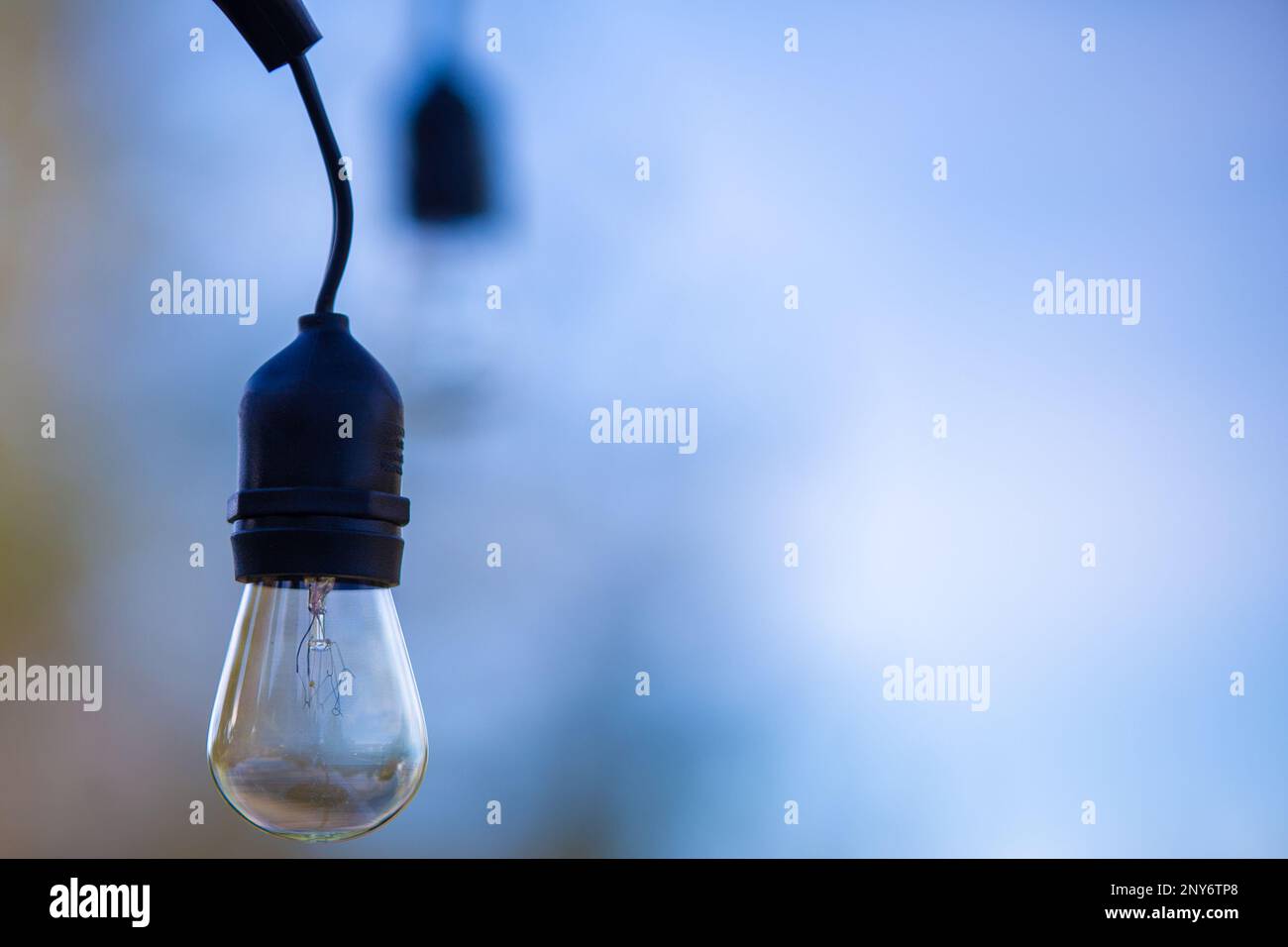 Hanging bulb off hi-res stock photography and images - Alamy