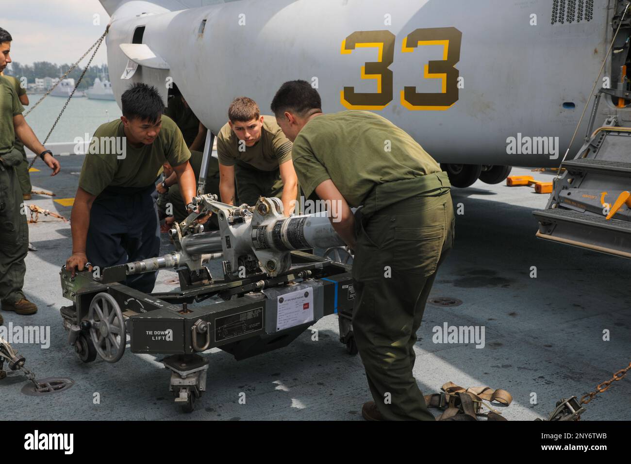 NATUNA SEA (Jan. 8, 2023) - U.S. Marines with Marine Medium Tiltrotor ...