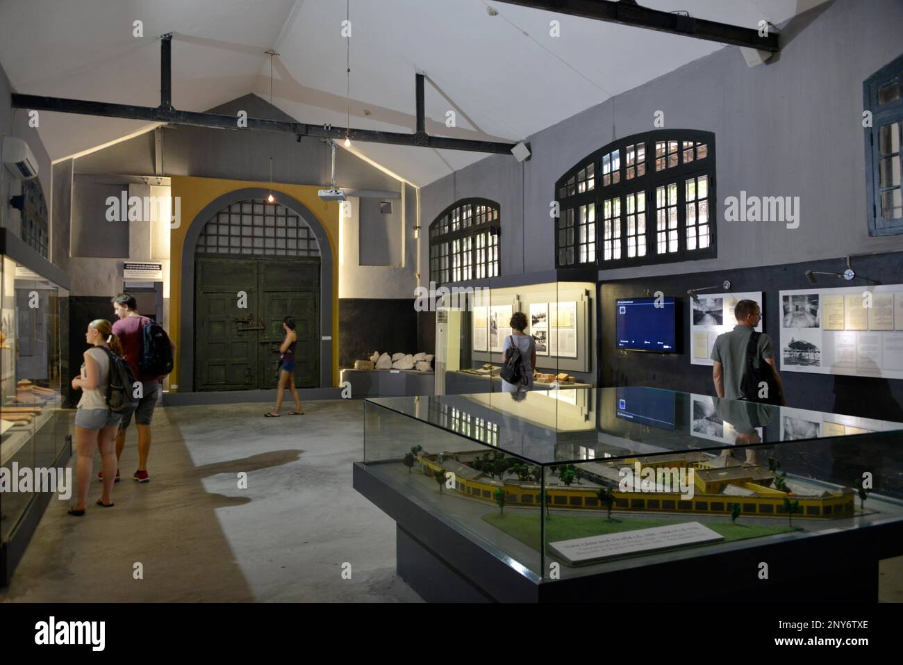 Hoa Lo Prison, Hanoi, Vietnam Stock Photo - Alamy