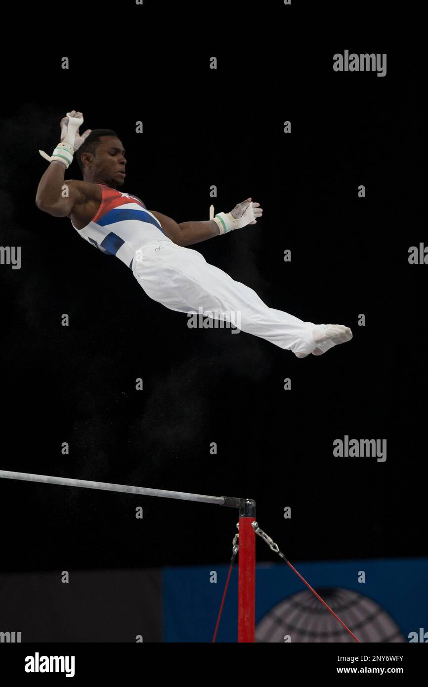 October 2, 2017: Gymnast Manrique Larduet (CUB) competes during ...