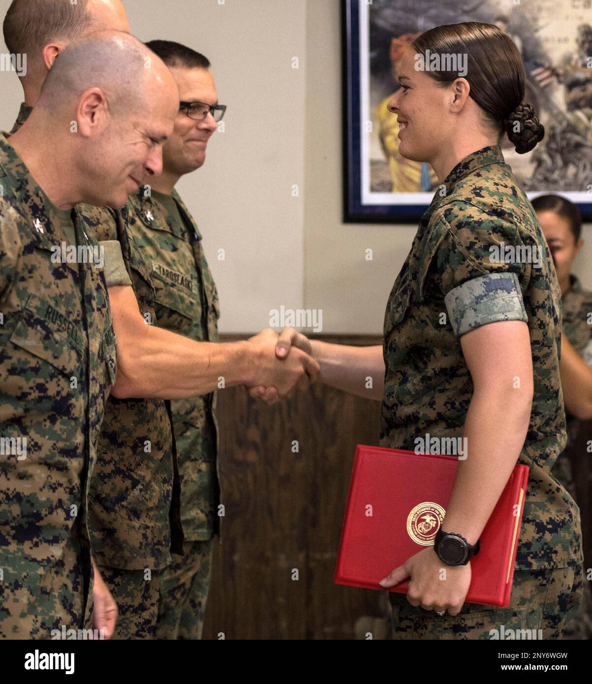 Mariah Klenke is the first female officer to graduate from a12-week ...