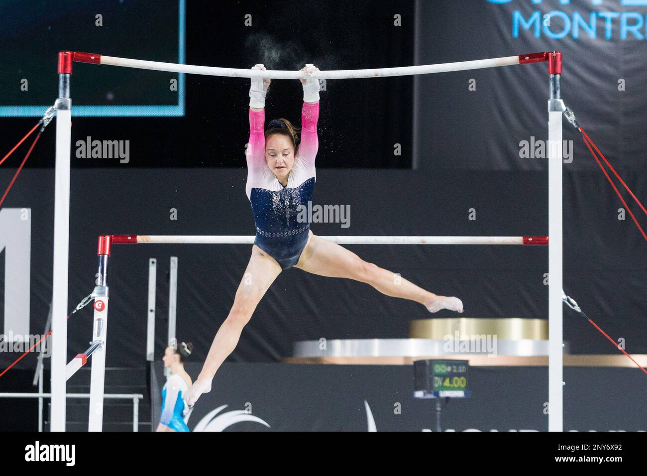 October 03, 2017: Amy Tinkler of Great Britain (557) during the women's ...