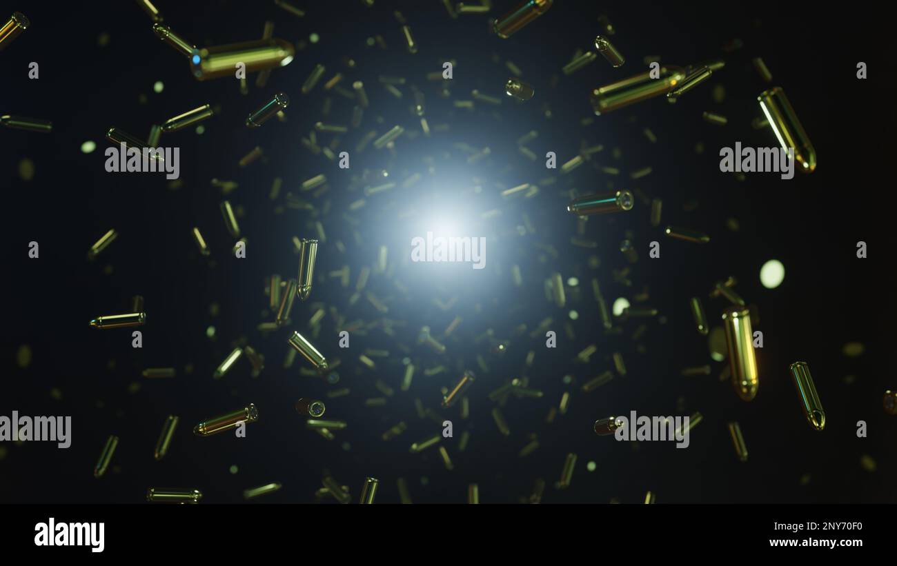 3D illustration Background for advertising and wallpaper in weapon and ...