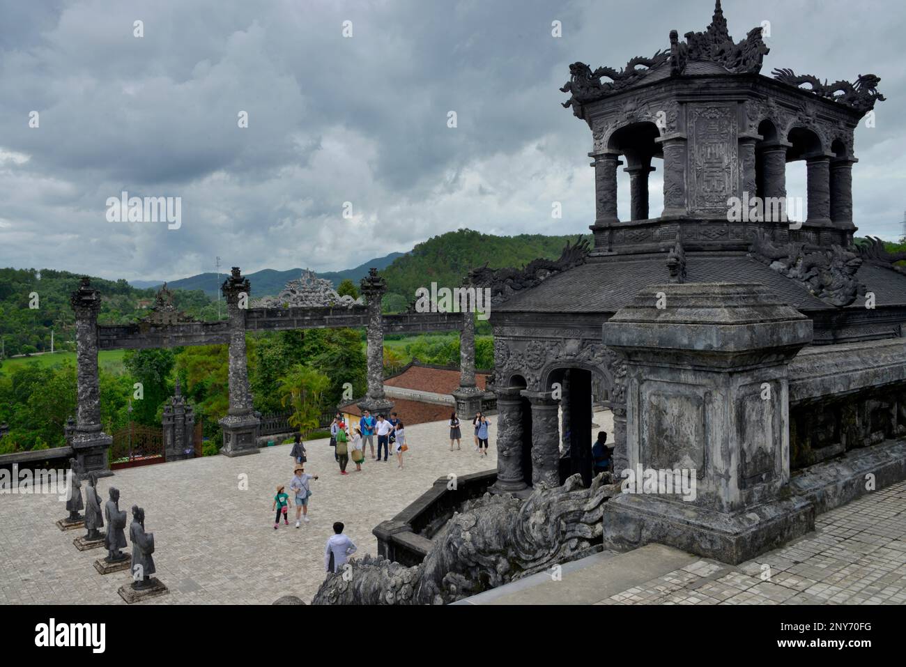 Kaisergrab Khai Dinh, Hue, Vietnam Stock Photo - Alamy