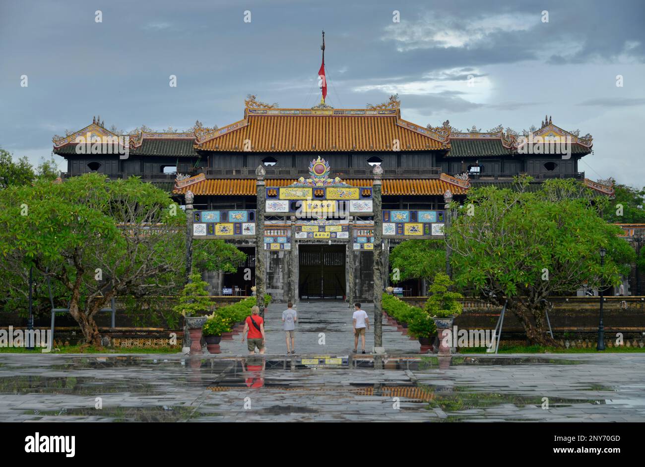 Noon Gate, Imperial City, Hue, Vietnam Stock Photo - Alamy