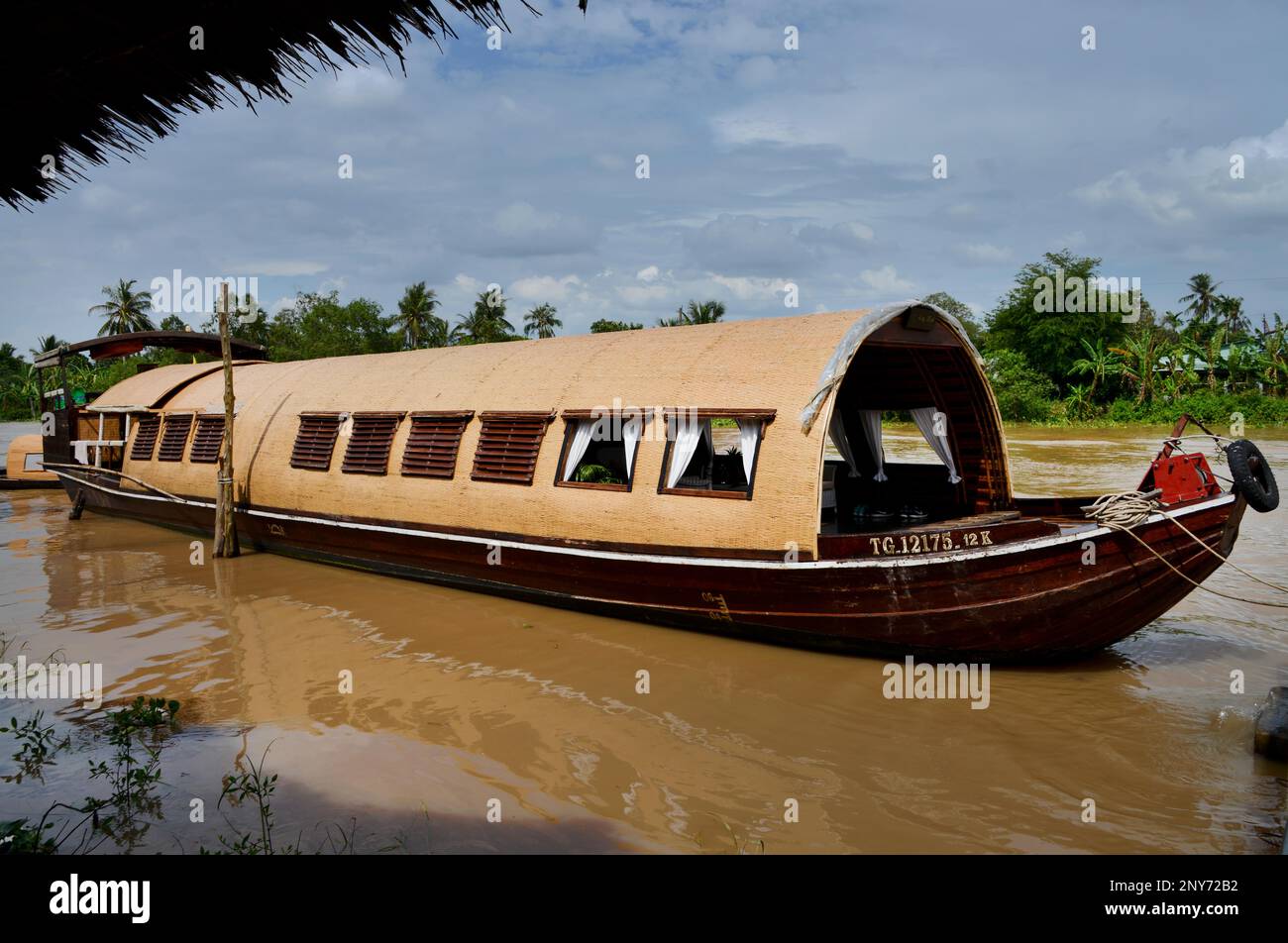 Cruise boat, Sampan, Mekong Delta, Vietnam Stock Photo - Alamy