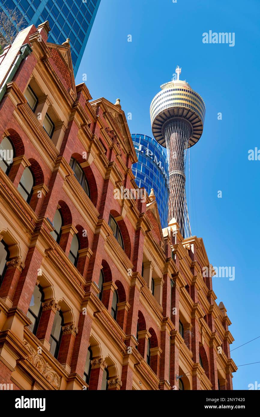 Sydney tower view sydney hi-res stock photography and images - Alamy