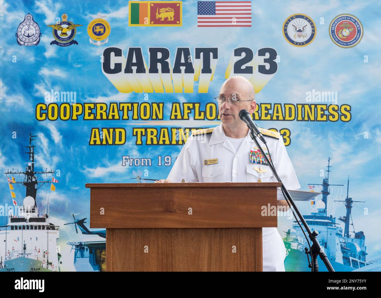 COLOMBO, Sri Lanka (Jan. 26, 2023) – U.S. Navy Rear Adm. Joaquin ...