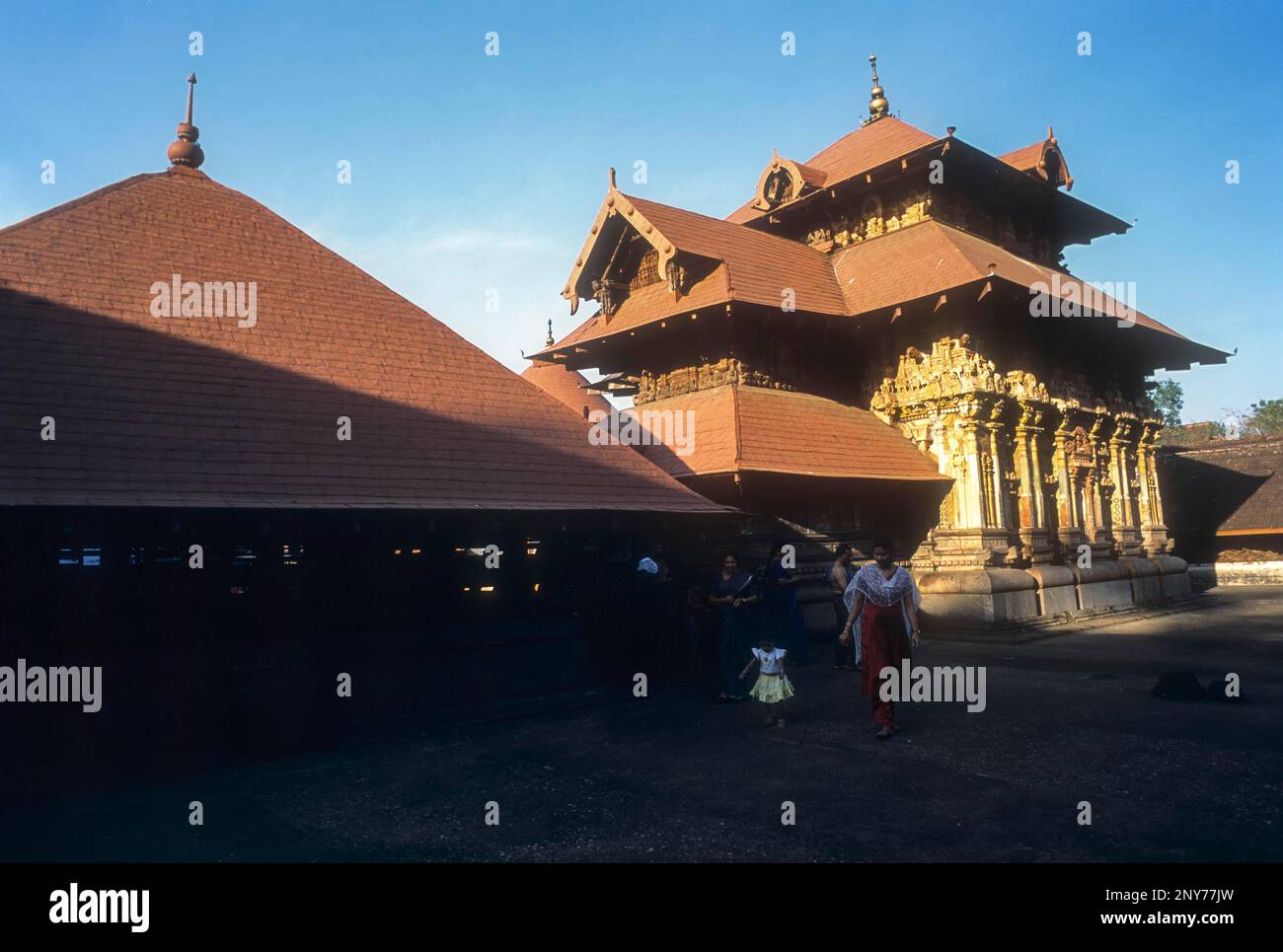 Vadakkunathan (Siva) Temple at Thrissur, Kerala State, India Stock ...