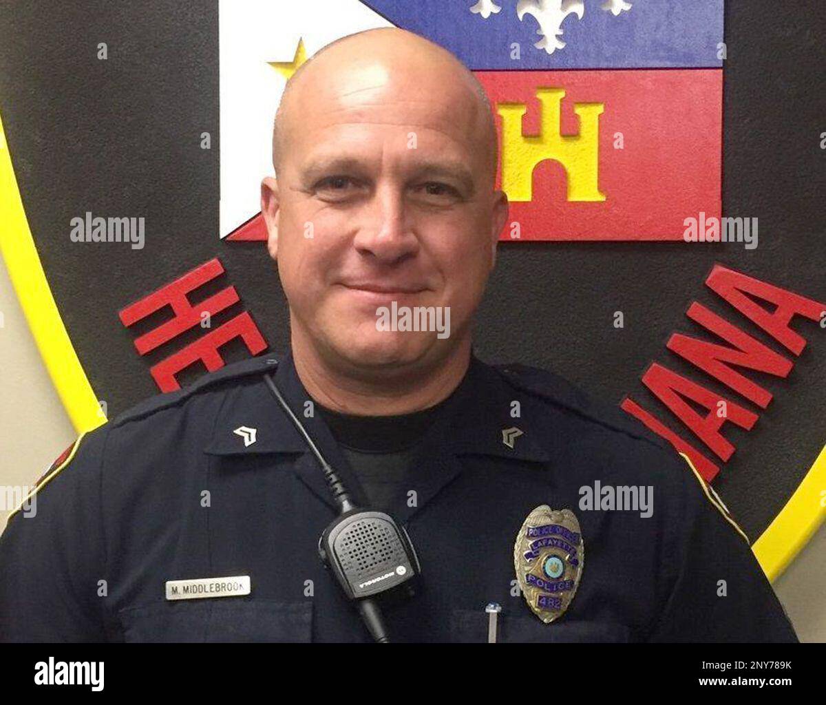 This photo provided by the Lafayette Police Department shows Cpl ...