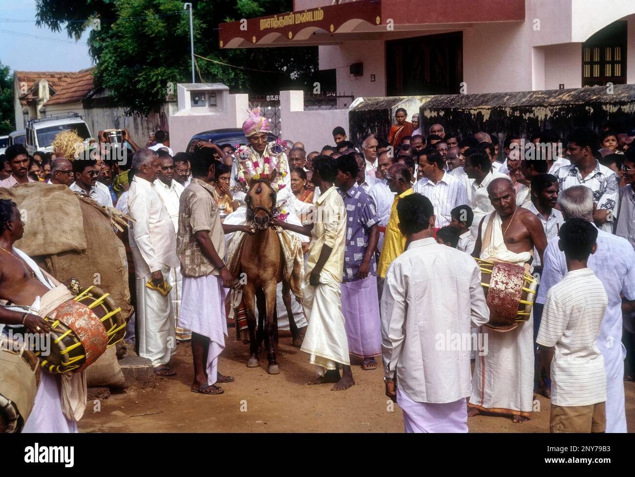Wedding sequence of Nattukottai Chettiar Nagarathar, Tamil Nadu, India ...