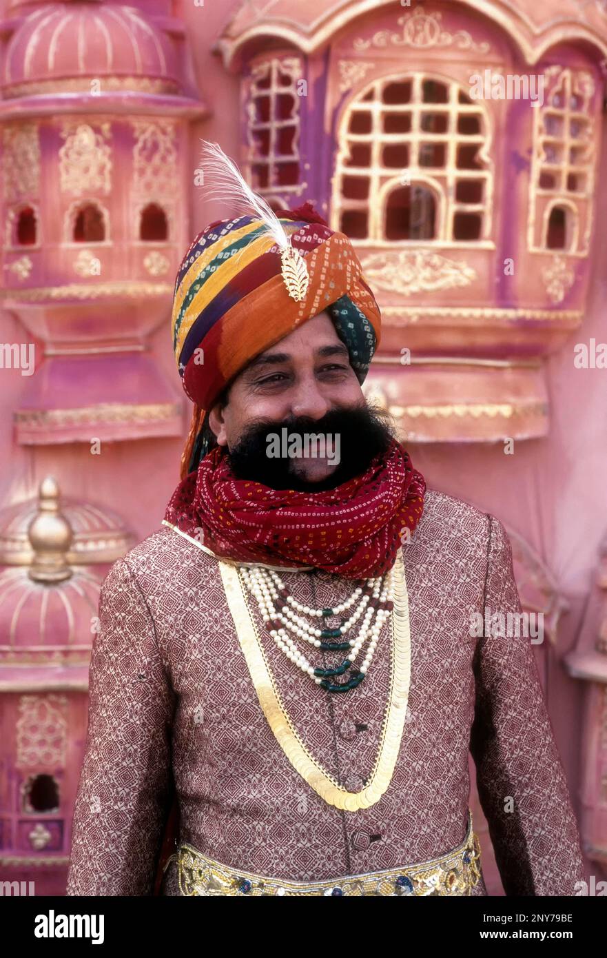 Ramsingh Chauhan aged 62, on employee of Rajasthan Tourism grown a ...