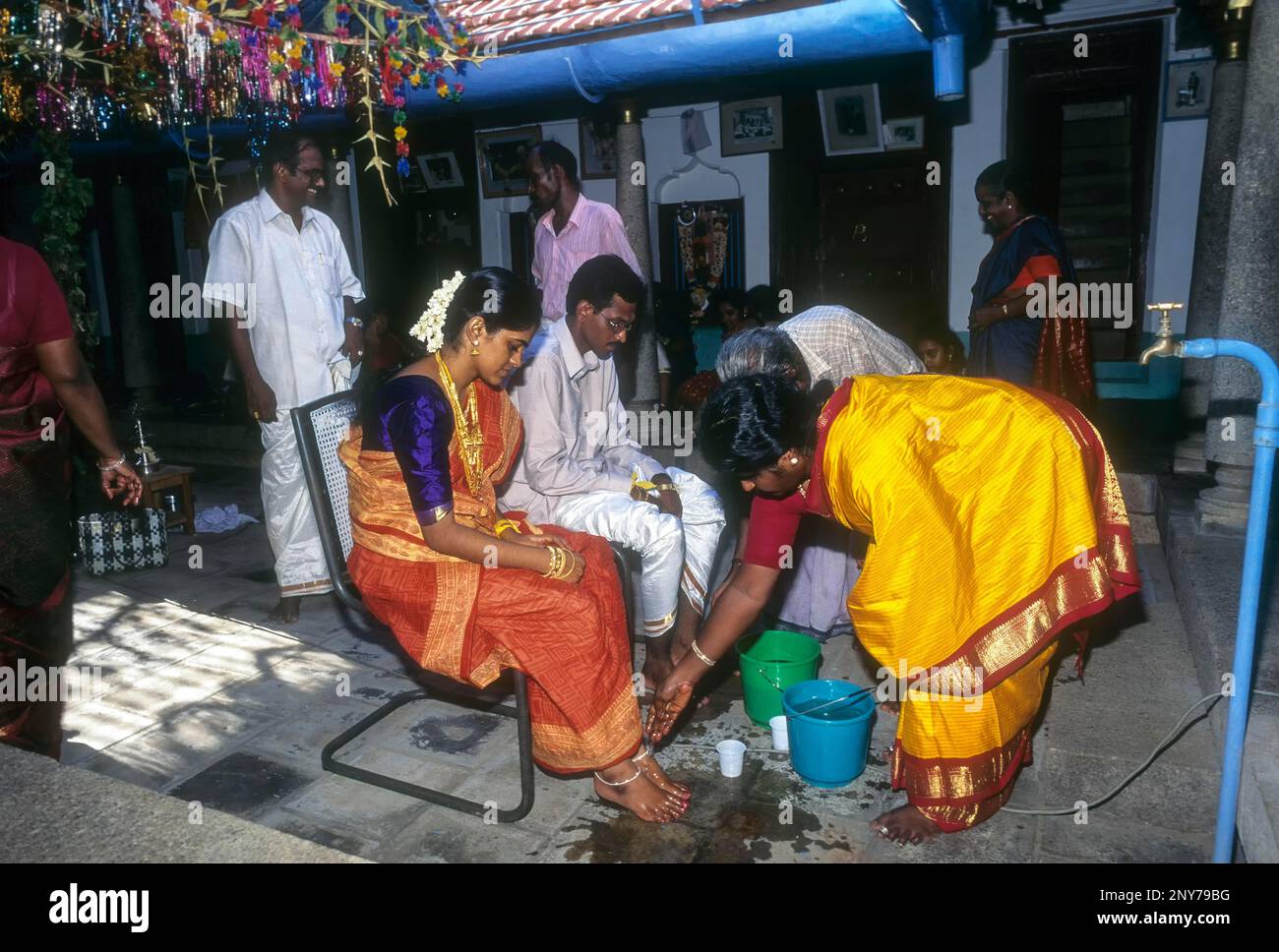 Wedding sequence of Nattukottai Chettiar, Nagarathar, Chettinad, Tamil ...