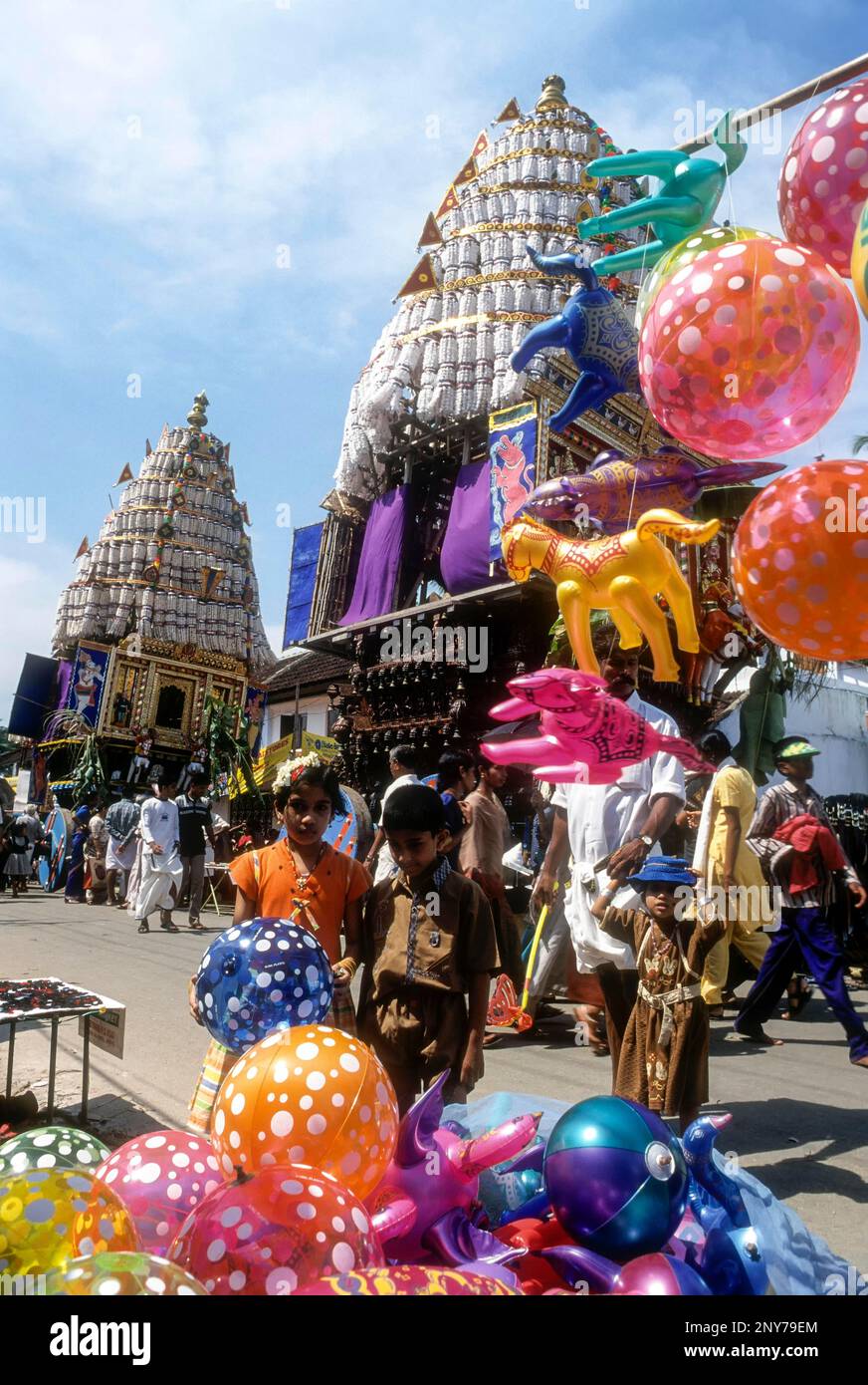 Rathotsavam or Chariot festival in Kalpathy, Kerala, India, Asia Stock ...