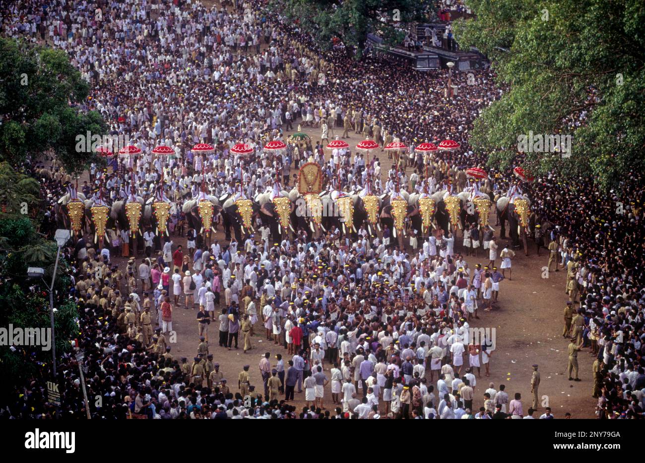 Spectators Gathering in Lakhs to witness the Pooram Festival in ...