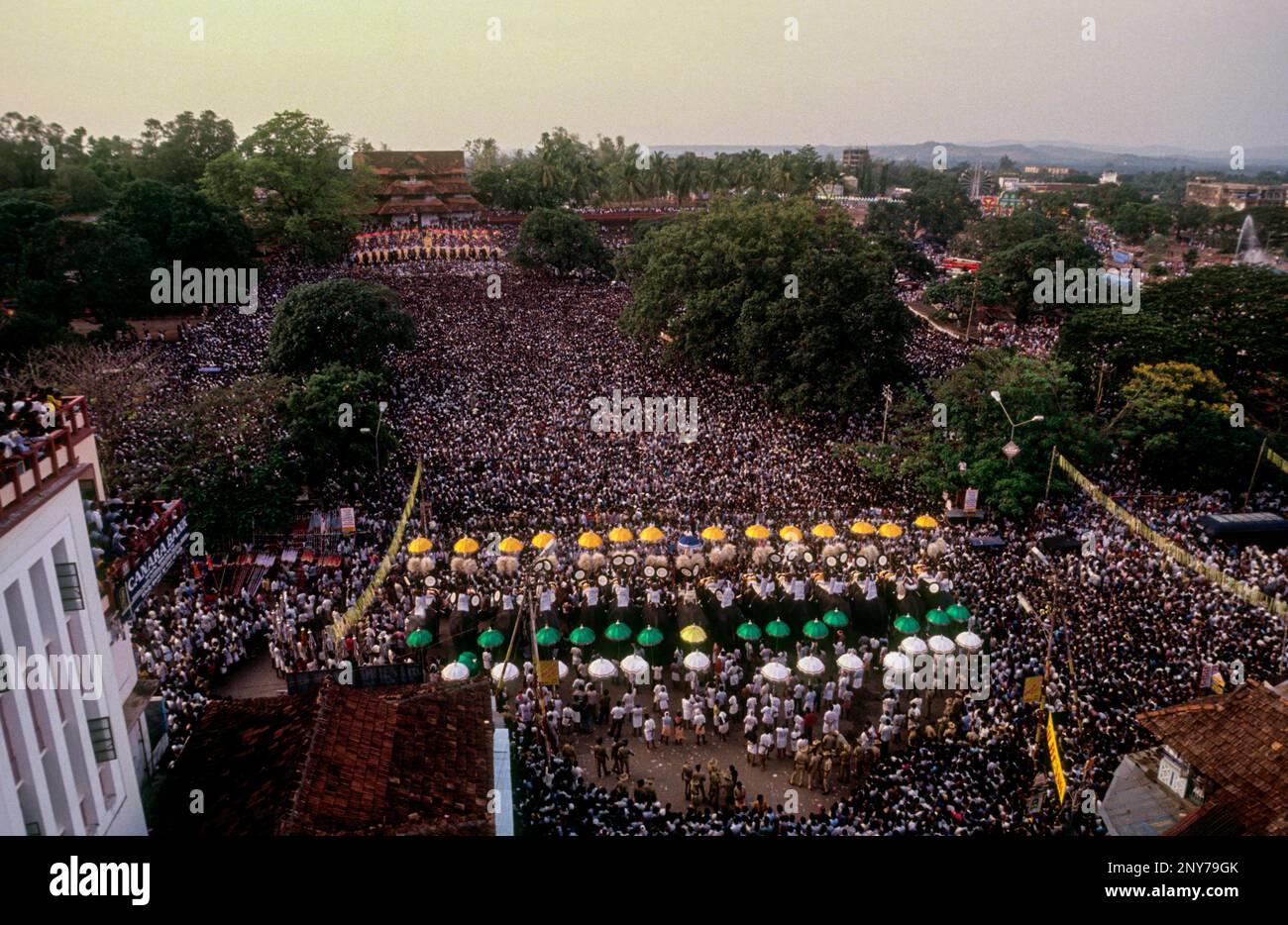Spectators Gathering in Lakhs to witness the Pooram Festival in ...