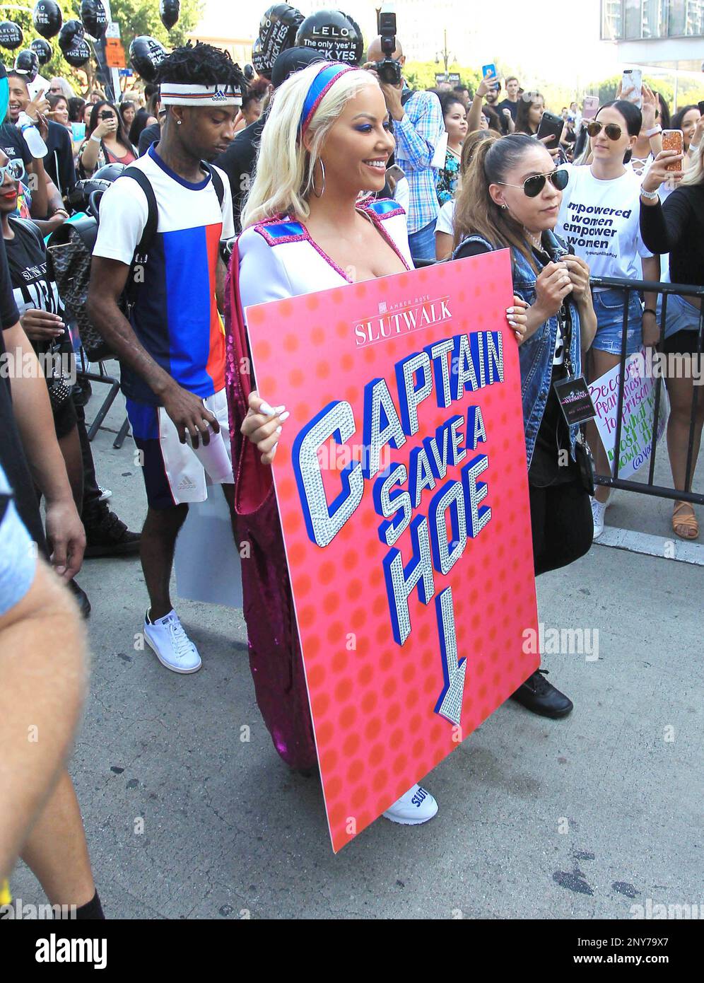 Photo by: STRF/STAR MAX/IPx201710/1/1721 Savage and Amber Rose at "Slut ...