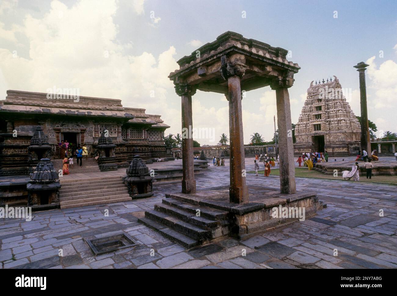 Chennakeshava temple Hoysala temple 1116 A. D. Belur, Karnataka, South ...