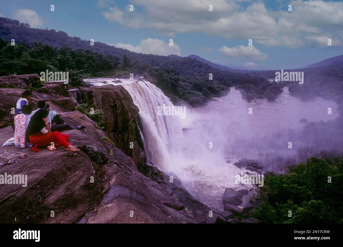 Athirappilly water falls near Chalakudy, Kerala, South India, India ...