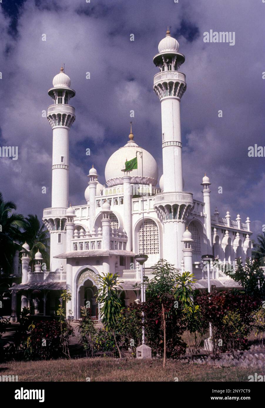 Koduvayil Juma Masjid near Kollam Quilon, Kerala, South India, India ...