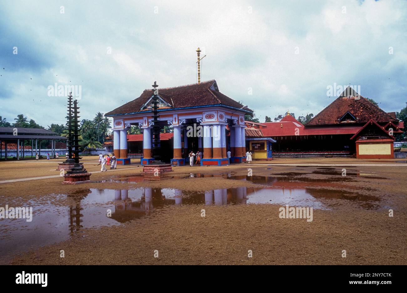 Sree Mahadeva temple in Vaikom, Kerala, South India, India, Asia Stock ...