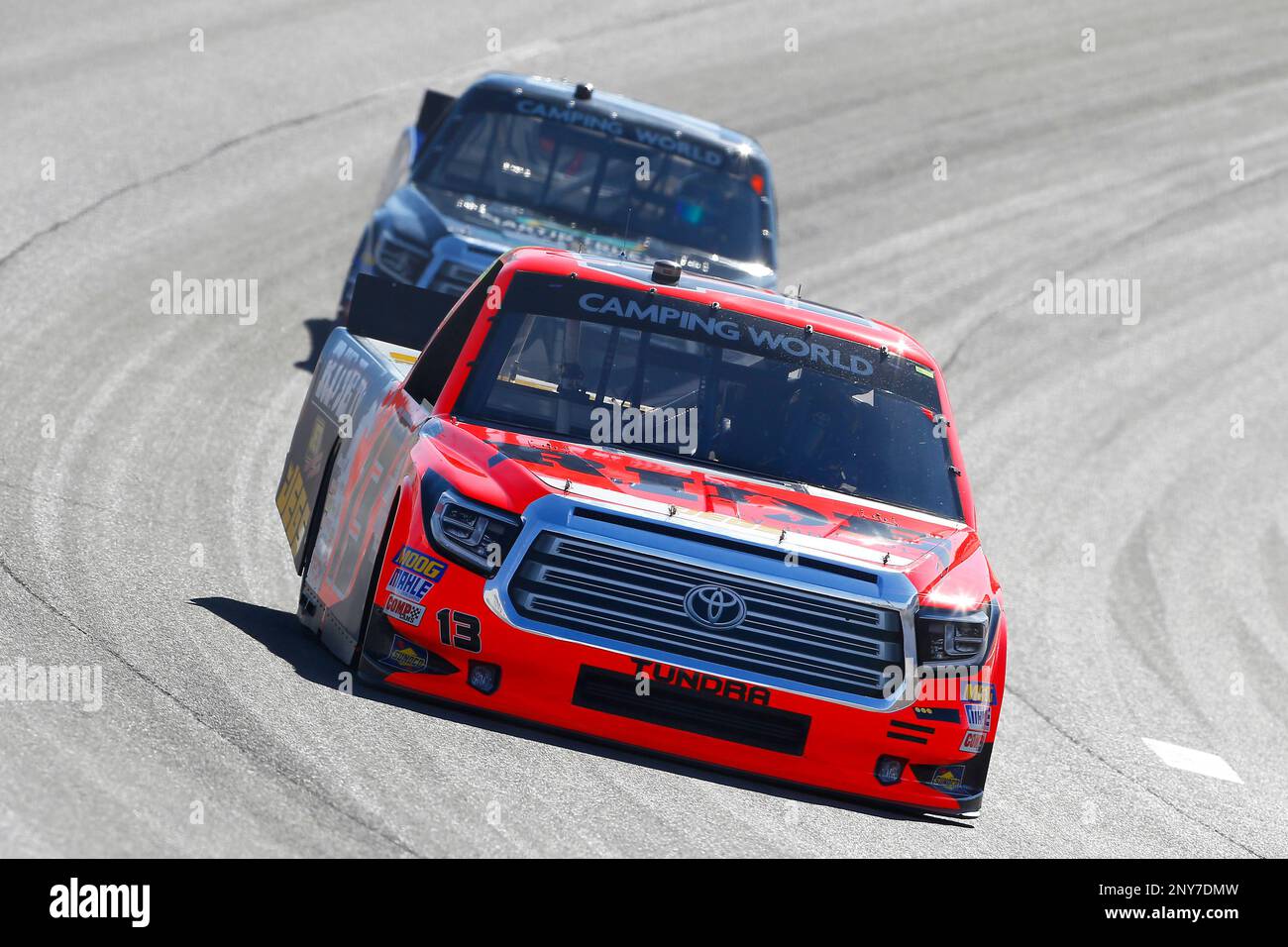 Cody Coughlin, Ride TV/ Jegs Toyota Tundra during practice for the ...