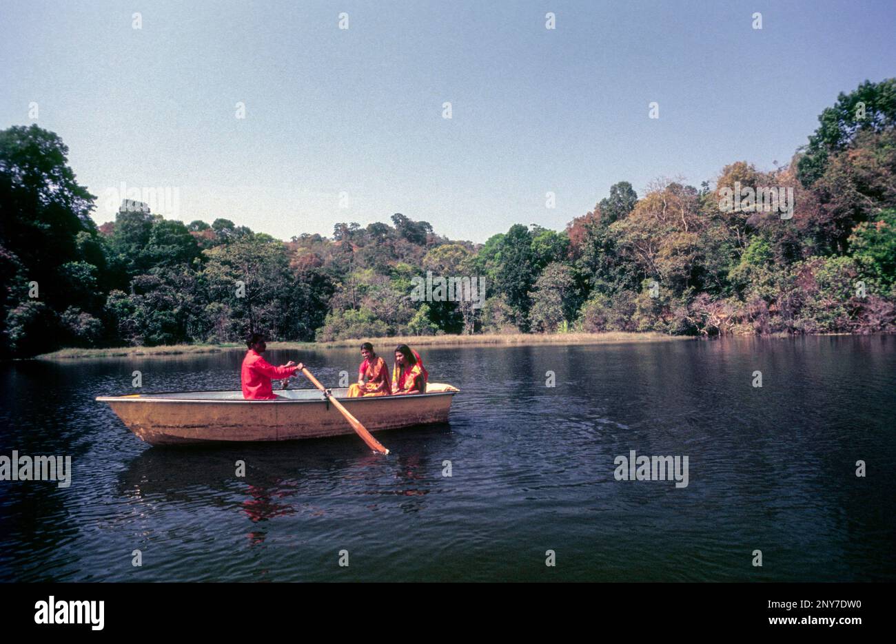 Pookode Lake in Wayanad, Kerala, South India, India, Asia Stock Photo ...